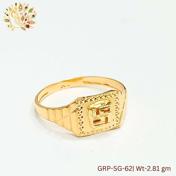 GRP-SG-62 - Plain Gents Rings – Sarafa Bazar India