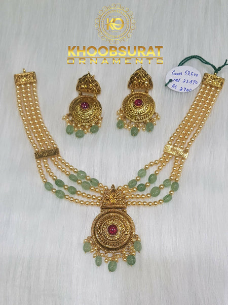 Antique Long Set – Sarafa Bazar India