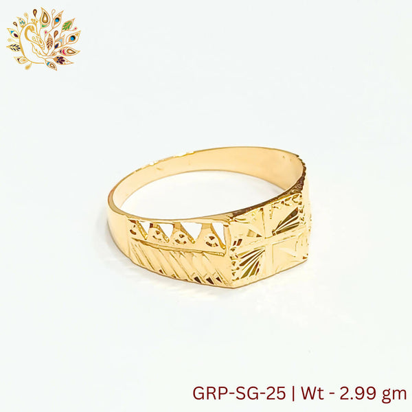 GRP-SG-25 - Plain Gents Rings – HM Sarafa Bazar India Pvt Ltd
