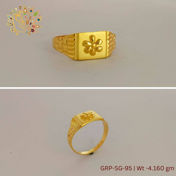 GRP-SG-95 - Plain Gents Rings – HM Sarafa Bazar India Pvt Ltd