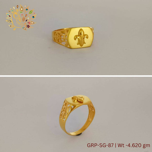 GRP-SG-87 - Plain Gents Rings – HM Sarafa Bazar India Pvt Ltd