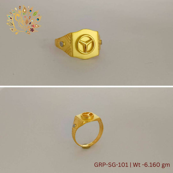 GRP-SG-101 - Plain Gents Rings – HM Sarafa Bazar India Pvt Ltd