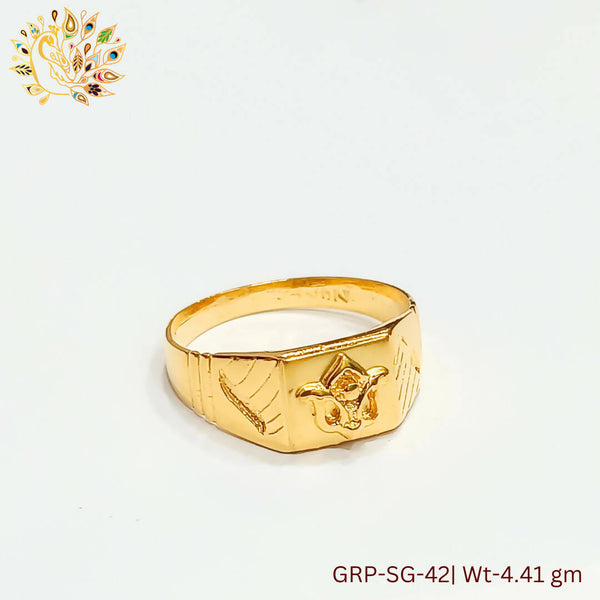 GRP-SG-42 - Plain Gents Rings – HM Sarafa Bazar India Pvt Ltd