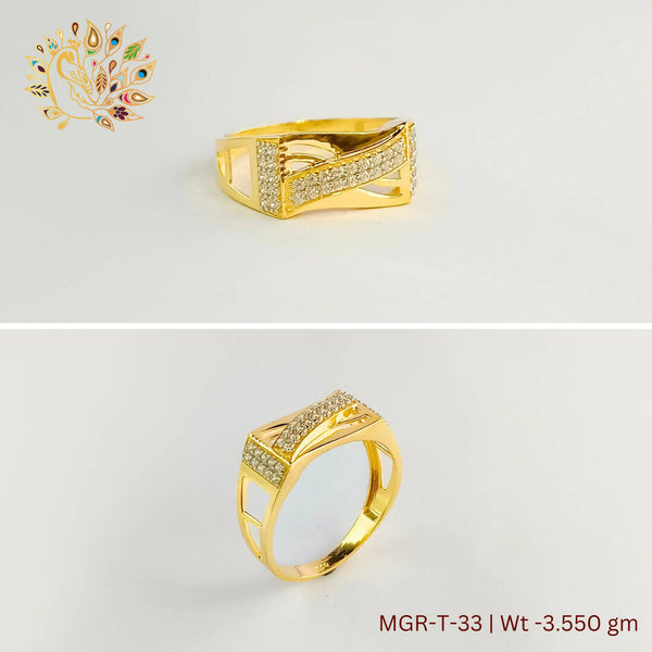 MGR-T-33 - Micro Gents Rings – HM Sarafa Bazar India Pvt Ltd