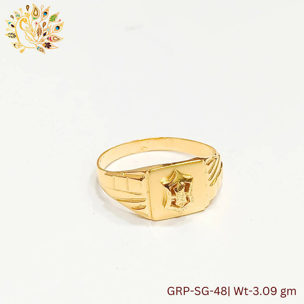 GRP-SG-48 - Plain Gents Rings – HM Sarafa Bazar India Pvt Ltd