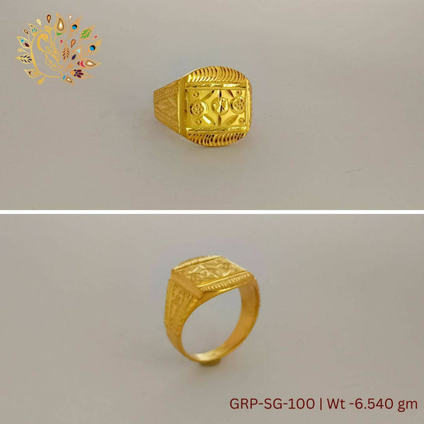 GRP-SG-100 - Plain Gents Rings – HM Sarafa Bazar India Pvt Ltd