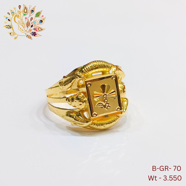 B-GR-70 - Bombay Gents Ring – HM Sarafa Bazar India Pvt Ltd