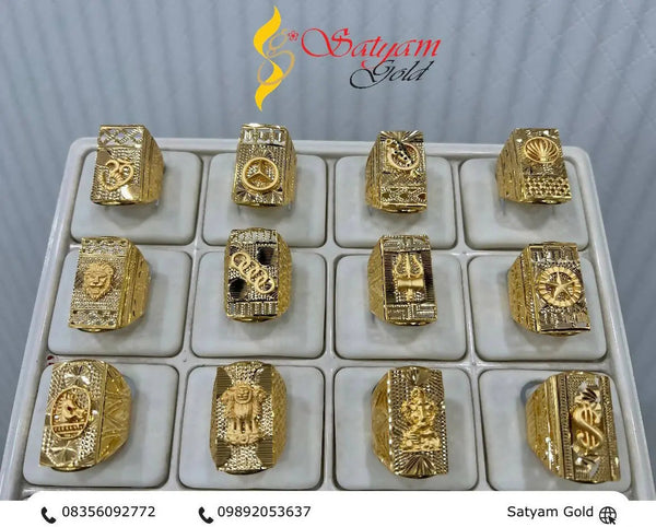 Gold Gents Rings – HM Sarafa Bazar India Pvt Ltd