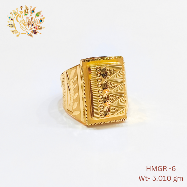 HMGR-6 - Handmade Gents Ring – HM Sarafa Bazar India Pvt Ltd