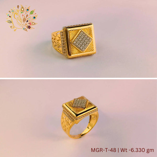MGR-T-48 - Micro Gents Rings – HM Sarafa Bazar India Pvt Ltd