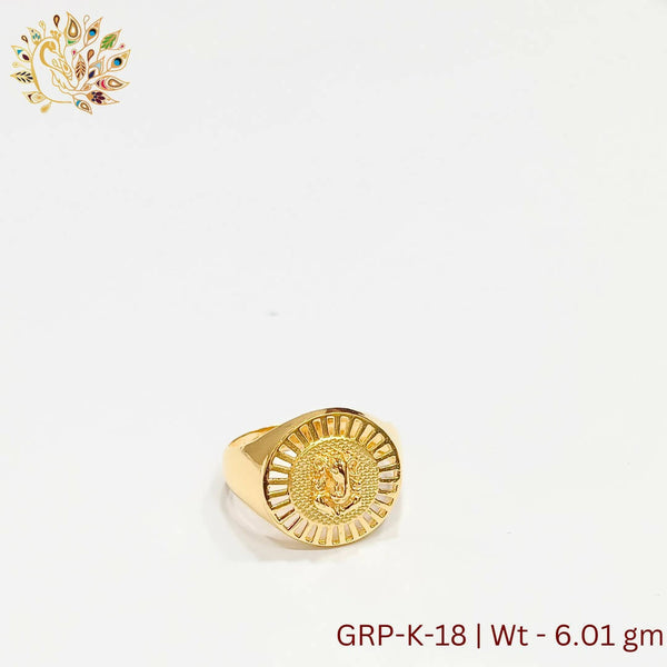 GRP-K-18 - Plain Gents Rings – Sarafa Bazar India