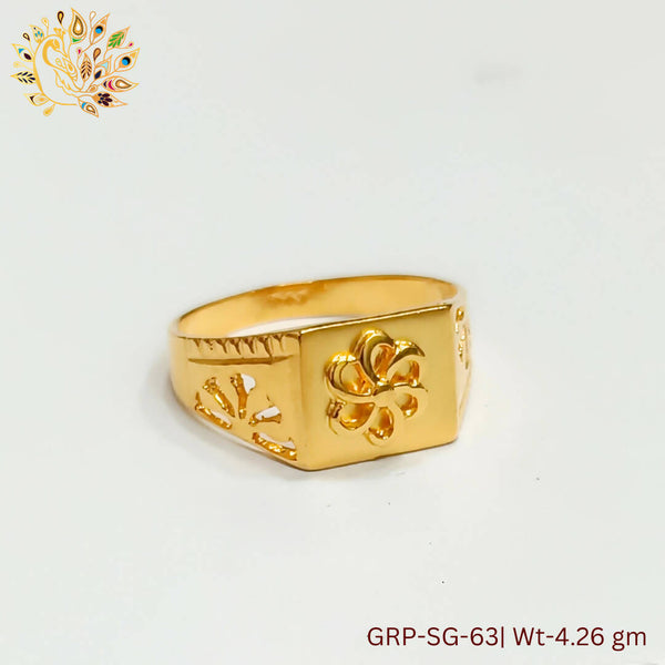 GRP-SG-63 - Plain Gents Rings – HM Sarafa Bazar India Pvt Ltd