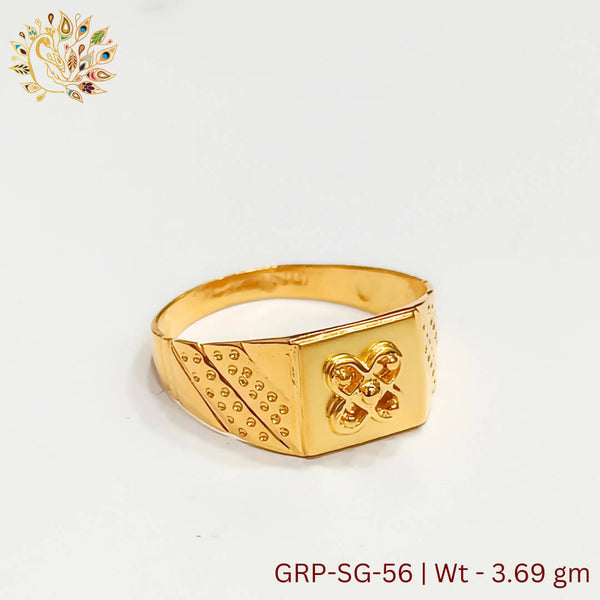 GRP-SG-56 - Plain Gents Rings – HM Sarafa Bazar India Pvt Ltd