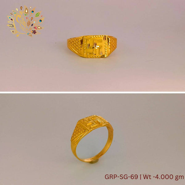 GRP-SG-69 - Plain Gents Rings – HM Sarafa Bazar India Pvt Ltd