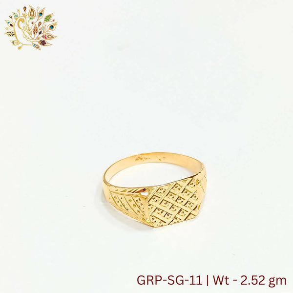 GRP-SG-11 Plain Gents Rings – HM Sarafa Bazar India Pvt Ltd