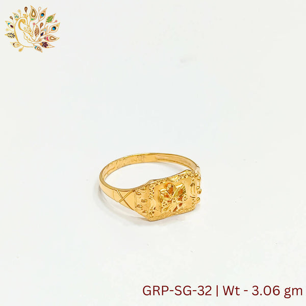 GRP-SG-32 - Plain Gents Rings – Sarafa Bazar India