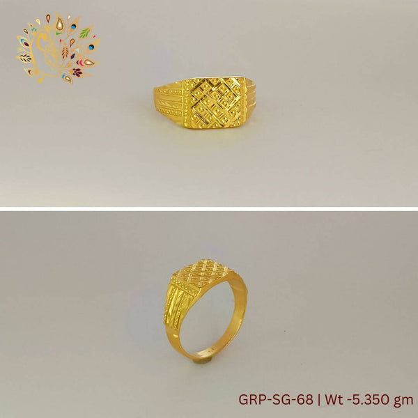 GRP-SG-68a - Plain Gents Rings – HM Sarafa Bazar India Pvt Ltd