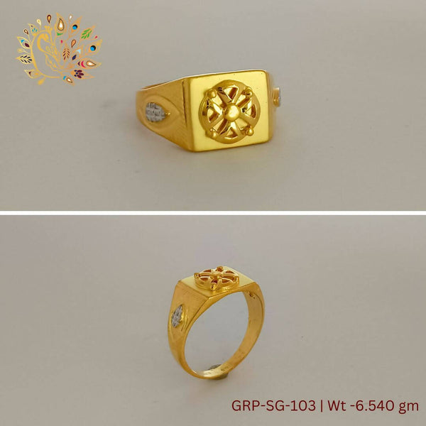 GRP-SG-103 - Plain Gents Rings – HM Sarafa Bazar India Pvt Ltd
