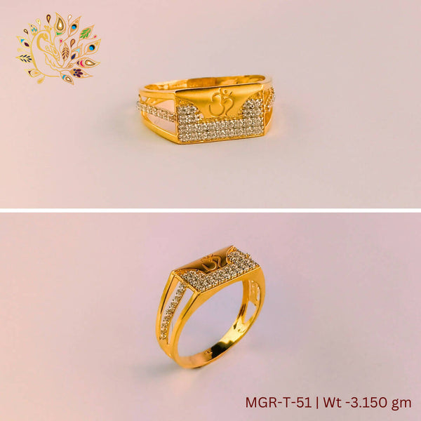 MGR-T-51 - Micro Gents Rings – HM Sarafa Bazar India Pvt Ltd