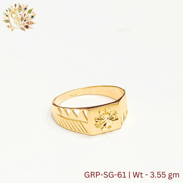 GRP-SG-61 - Plain Gents Rings – HM Sarafa Bazar India Pvt Ltd